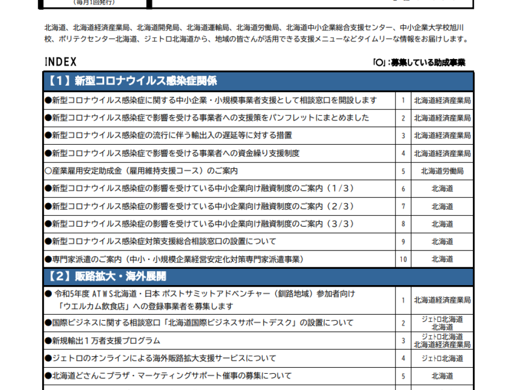 724締切 令和5年度予算「成長型中小企業等研究開発支援事業」の第2回公募を開始します 一般財団法人 旭川産業創造プラザ