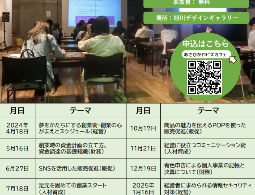 2024年度 夢づくり・ ものづくり支援事業助成金 研究開発Ⅰ型 採択企業決定のご連絡 一般財団法人 旭川産業創造プラザ